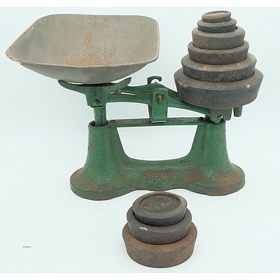 Vintage Set of Metters Scales - Lot 1059145 | ALLBIDS