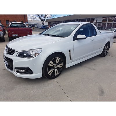 4/2014 Holden Ute SV6 Storm VF - Lot 1067527 | CARBIDS