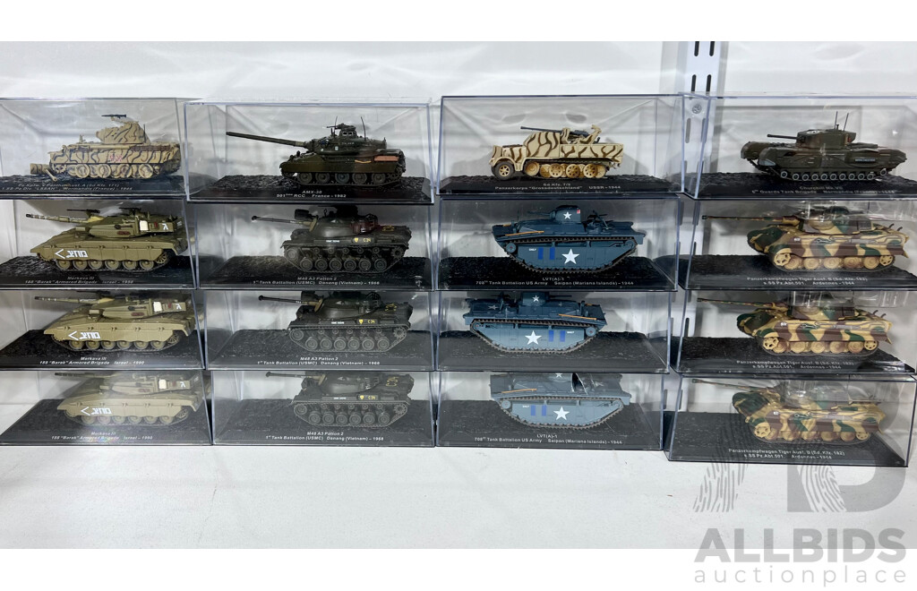 Collection of 16 DeAgostini Tanks - Lot 1454321 | ALLBIDS