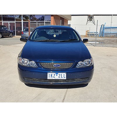 10/2002 Ford Falcon XT BA 4d Sedan - Lot 1118107 | CARBIDS
