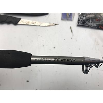 Red Wolf Telescopic Fishing Rod - Lot 1224637 | ALLBIDS