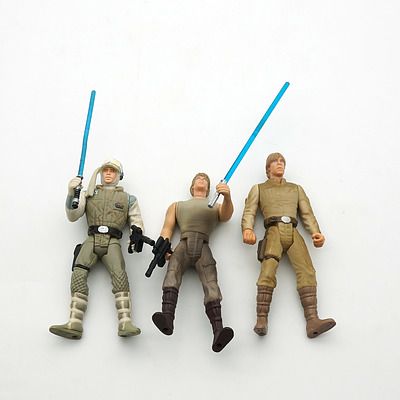 Three Kenner Luke Skywalker Variations, - Lot 1159752 | ALLBIDS