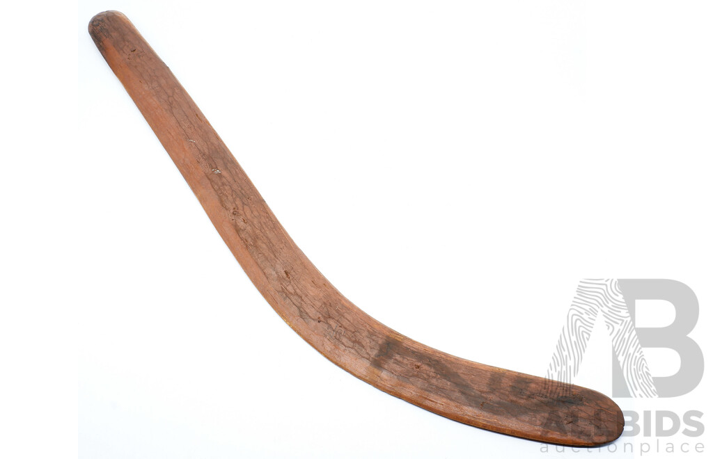 Early Aboriginal Boomerang with - Lot 1462007 | ALLBIDS