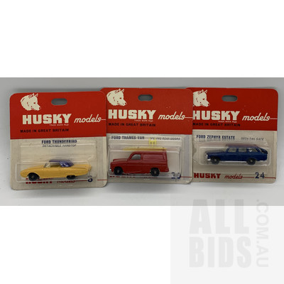 Three Vintage Husky Diecast Model - Lot 1237907 | ALLBIDS