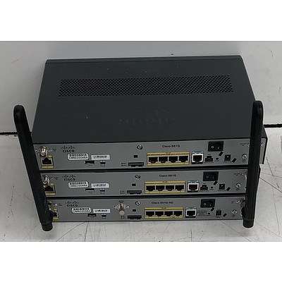 Cisco Assorted 800 Series Routers - Lot 1190541 | ALLBIDS