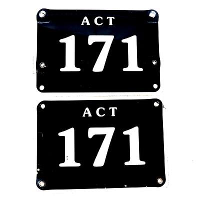 ACT Number Plate 171 - Lot 1179792 | CARBIDS