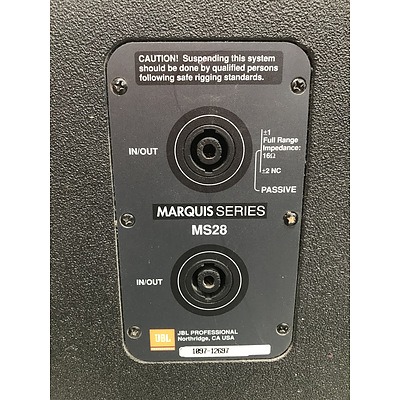 JBL Marquis Series MS28 Professional - Lot 1194419 | ALLBIDS