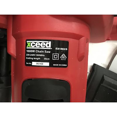 Xceed 1800W Chainsaw - Lot 1204923 | ALLBIDS