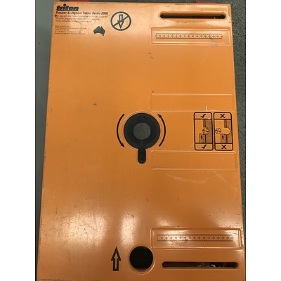 Triton Series 2000 Router and Jigsaw - Lot 1211500 | ALLBIDS