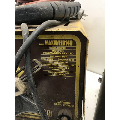 Migomag Maxiweld 140 Arc Welder - Lot 1220648 | ALLBIDS