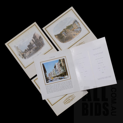Four Vintage Qantas Menu Cards - Lot 1238245 | ALLBIDS