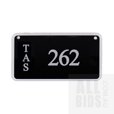 TAS Heritage Number Plate 262 - Lot 1258330 | CARBIDS