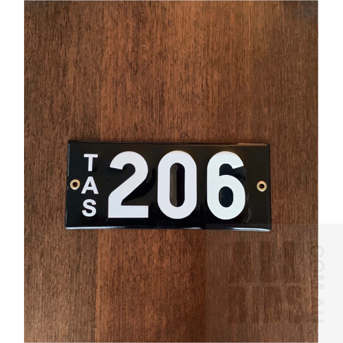 TAS Heritage Number Plate 206 - Lot 1263745 | CARBIDS