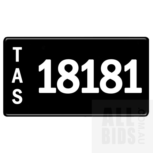Tasmanian TAS Numerical Number - Lot 1272893 | CARBIDS