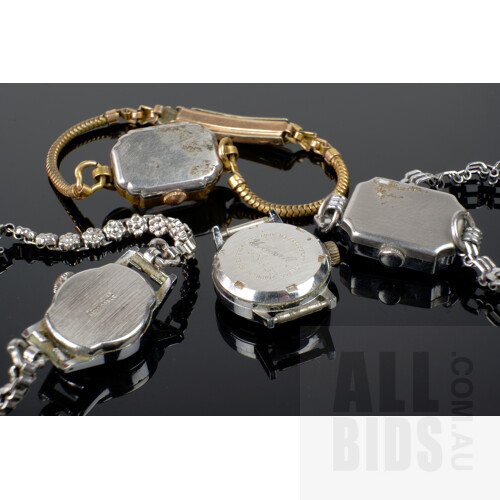 Four Vintage Ladies Watches, Ritex, - Lot 1303341 | ALLBIDS