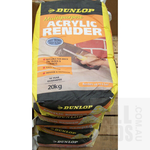 Dunlop Multipurpose Acrylic Render - Lot 1290334 | ALLBIDS