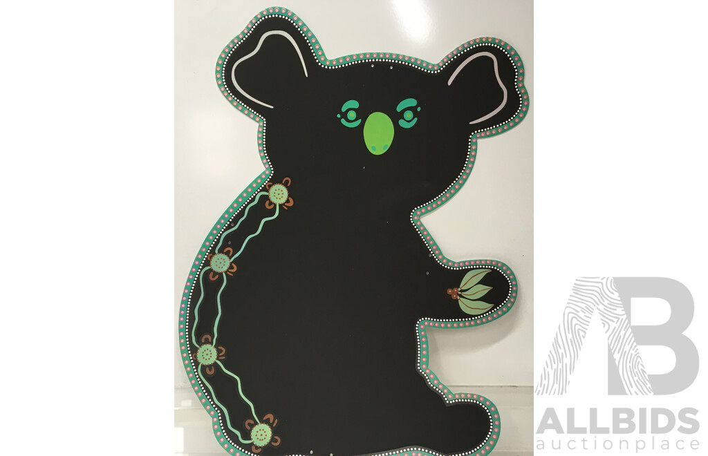 TTS Aboriginal Animal Chalk Board's - Lot 1429971 | ALLBIDS