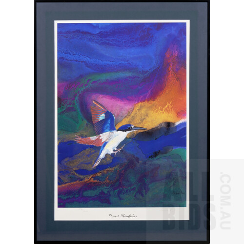 Deidre Ryan, Forest Kingfisher, - Lot 1379733 | ALLBIDS