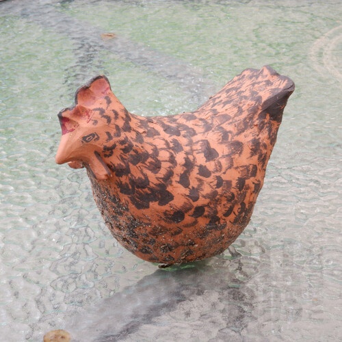 Bev Hogg Glazed Ceramic Rooster - Lot 1310190 | ALLBIDS