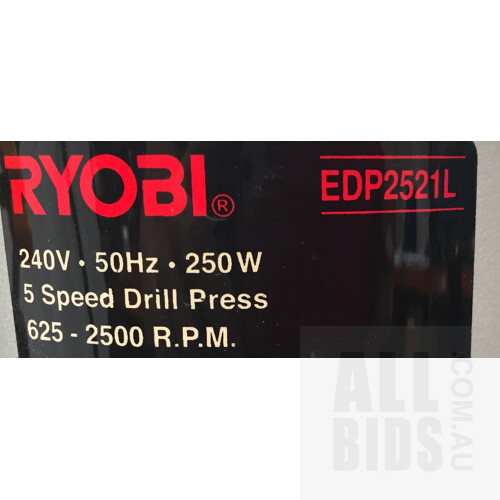 Ryobi EDP2521L 5 Speed Bench Drill - Lot 1301809 | ALLBIDS