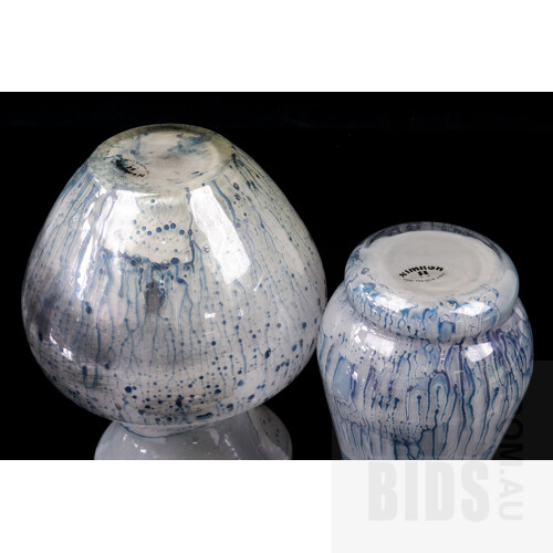 Two Israeli Simron Hand Painted - Lot 1316899 | ALLBIDS