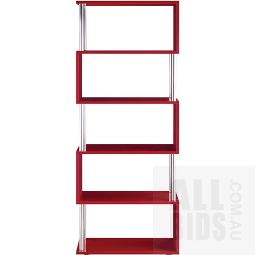 Otto Halcyon Five Shelf Bookcase - Lot 1319880 | ALLBIDS