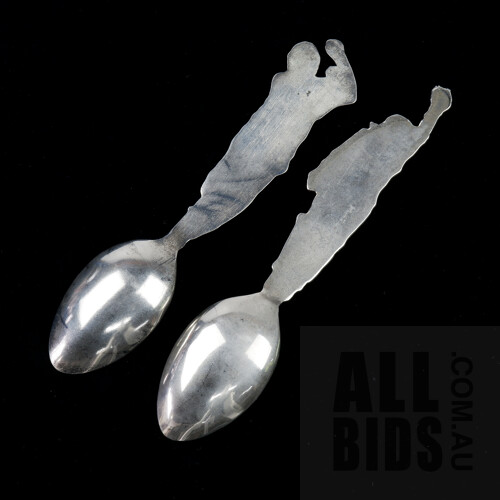 Two Commemorative Cricket Spoons, - Lot 1357938 | ALLBIDS