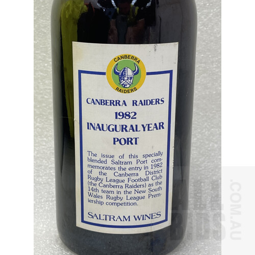 Canberra Raiders 1982 Inaugural - Lot 1332350 | ALLBIDS