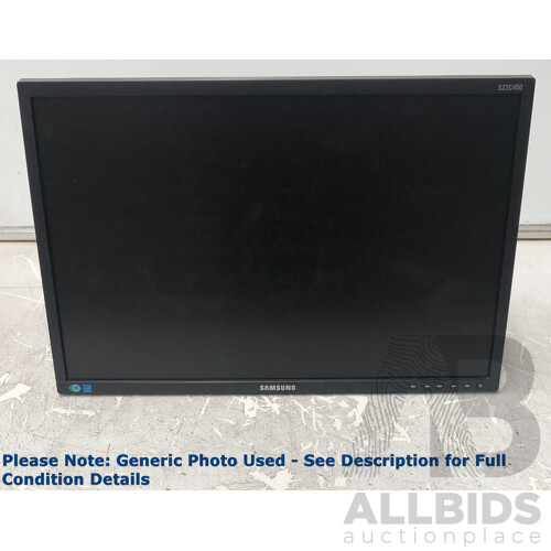 Samsung (S22C450BW) S22C450 22-Inch - Lot 1414392 | ALLBIDS
