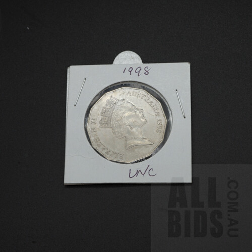 1998 Bass and Flinders 50c coin. - Lot 1372419 | ALLBIDS