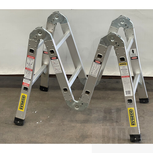 Syneco Multifold Aluminium Ladder - Lot 1357841 | ALLBIDS