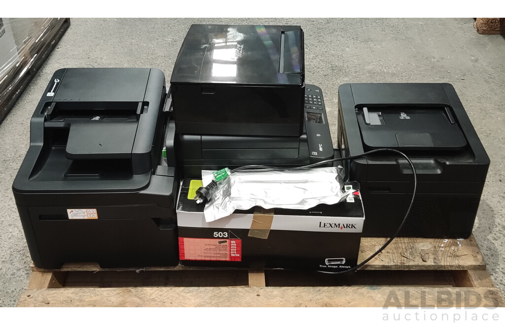 Assorted Black and White Printers - Lot 1461369 | ALLBIDS