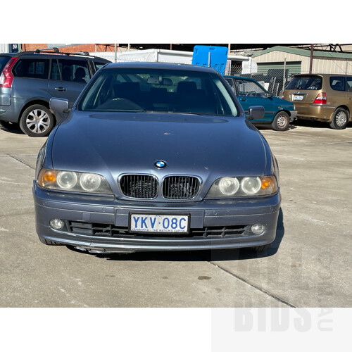 8/2001 BMW 530i Executive E39 4d - Lot 1364374 | CARBIDS