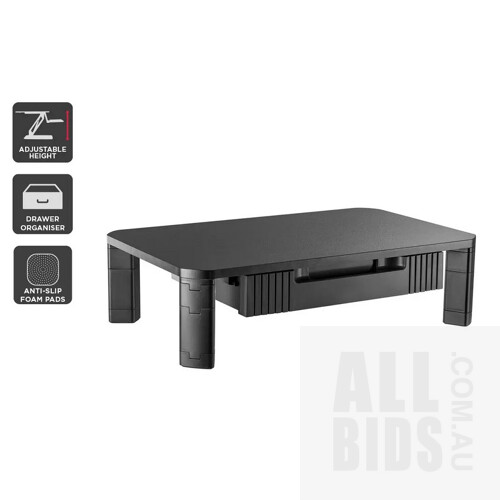 4 x Kogan Height Adjustable Monitor - Lot 1375073 | ALLBIDS