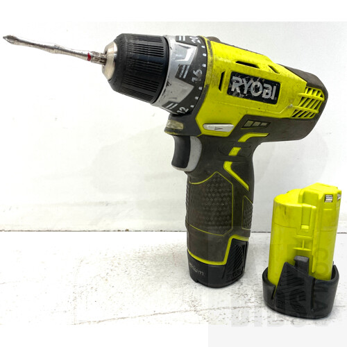Ryobi Cordless Drill RCD1202 12 - Lot 1384414 | ALLBIDS