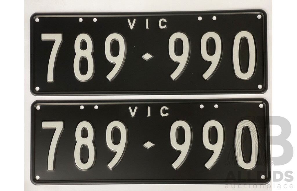Victorian VIC 6 Digit Number Plate - Lot 1460006 | CARBIDS