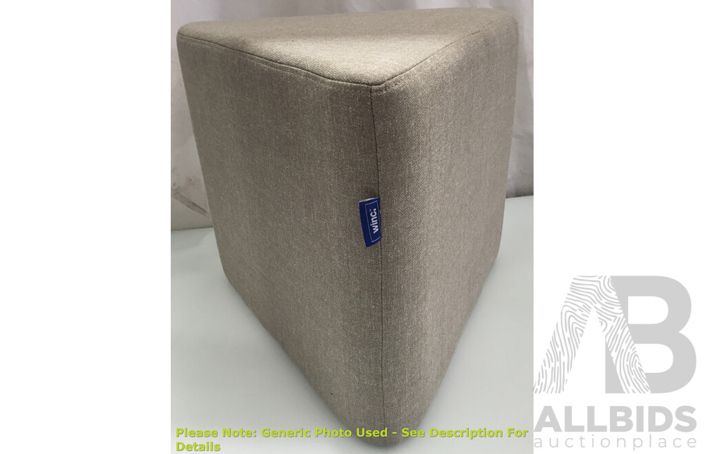 Winc Ambition Triangle Ottoman - Lot 1453989 | ALLBIDS