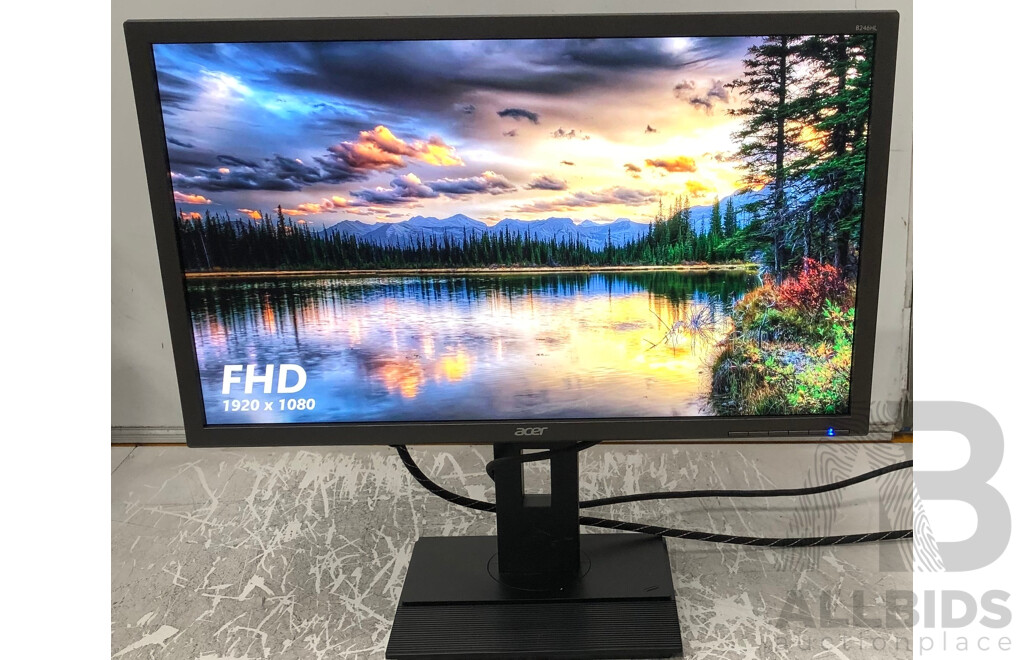 Acer (B246HL) 24-Inch Full HD (1080p) - Lot 1439982 | ALLBIDS