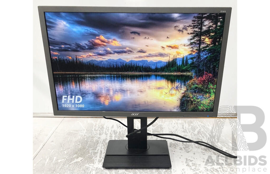 Acer (B246HL) 24-Inch Full HD (1080p) - Lot 1462157 | ALLBIDS