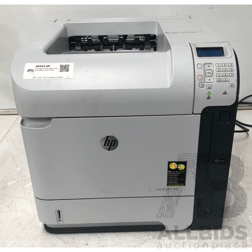 HP LaserJet 600 (M603) Black White - Lot 1396325 | ALLBIDS