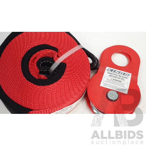 Kings 8000kg Snatch Block and Hercules - Lot 1401300 | ALLBIDS