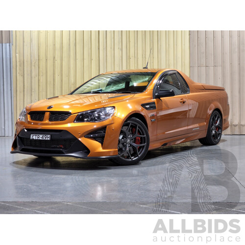 6/2017 Holden HSV Maloo GTS-R #0133 - Lot 1395503 | CARBIDS