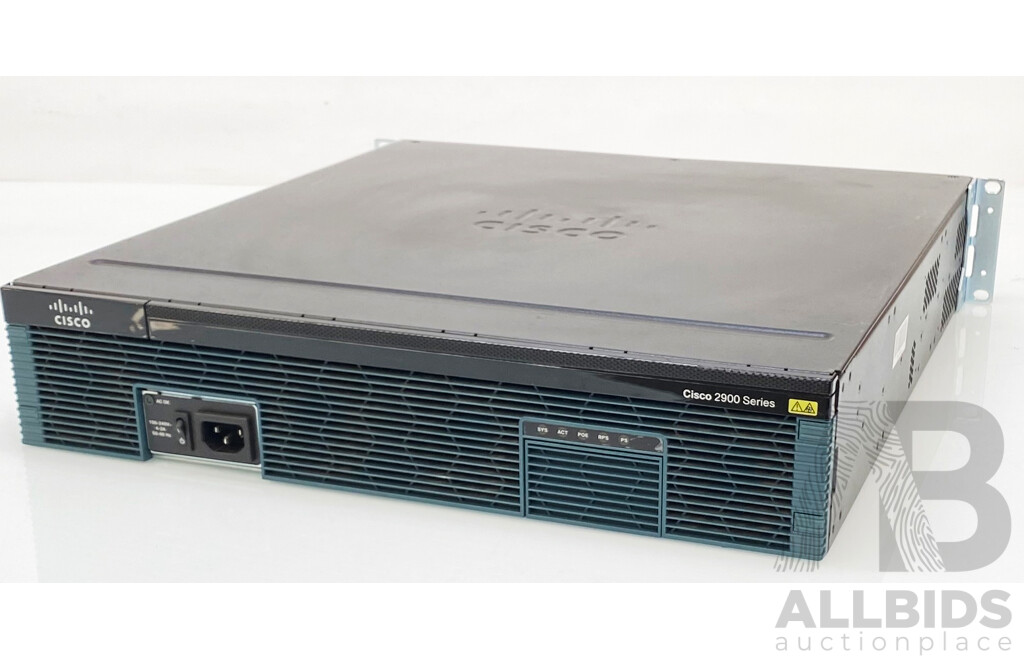 Cisco (CISCO2921/K9) 2900 Series - Lot 1493147 | ALLBIDS