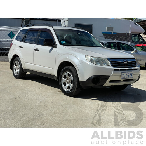 6/2009 Subaru Forester X MY09 4d - Lot 1399037 | CARBIDS