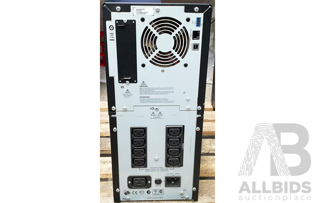 APC (SMT3000) Smart UPS - Lot 1507996 | ALLBIDS