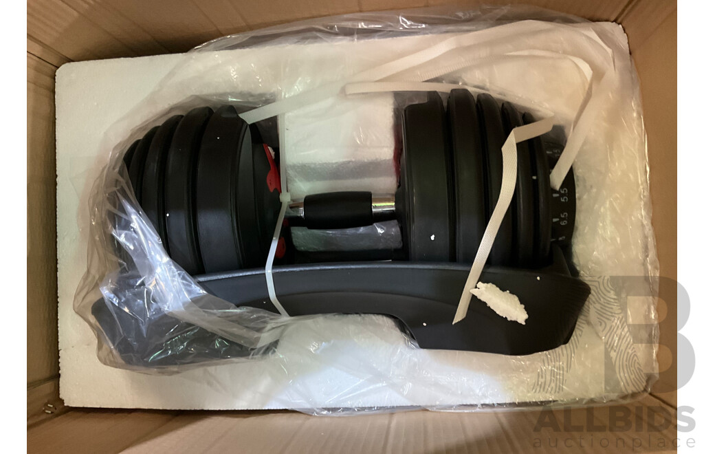 FORTIS 24KG Smart Adjustable Dumbbell - Lot 1444494 | ALLBIDS