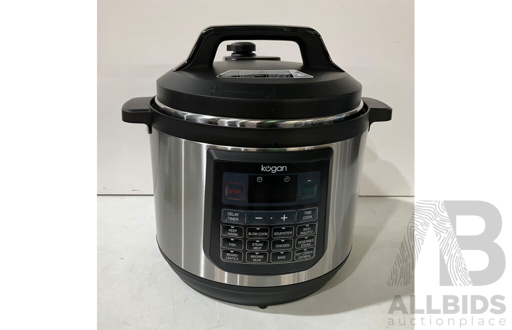 KOGAN (KA8PRSCOOKA) 8L 12-in-1 - Lot 1445546 | ALLBIDS
