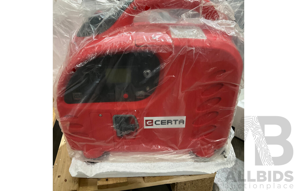 CERTA 3.5KVA Portable Inverter - Lot 1447111 | ALLBIDS