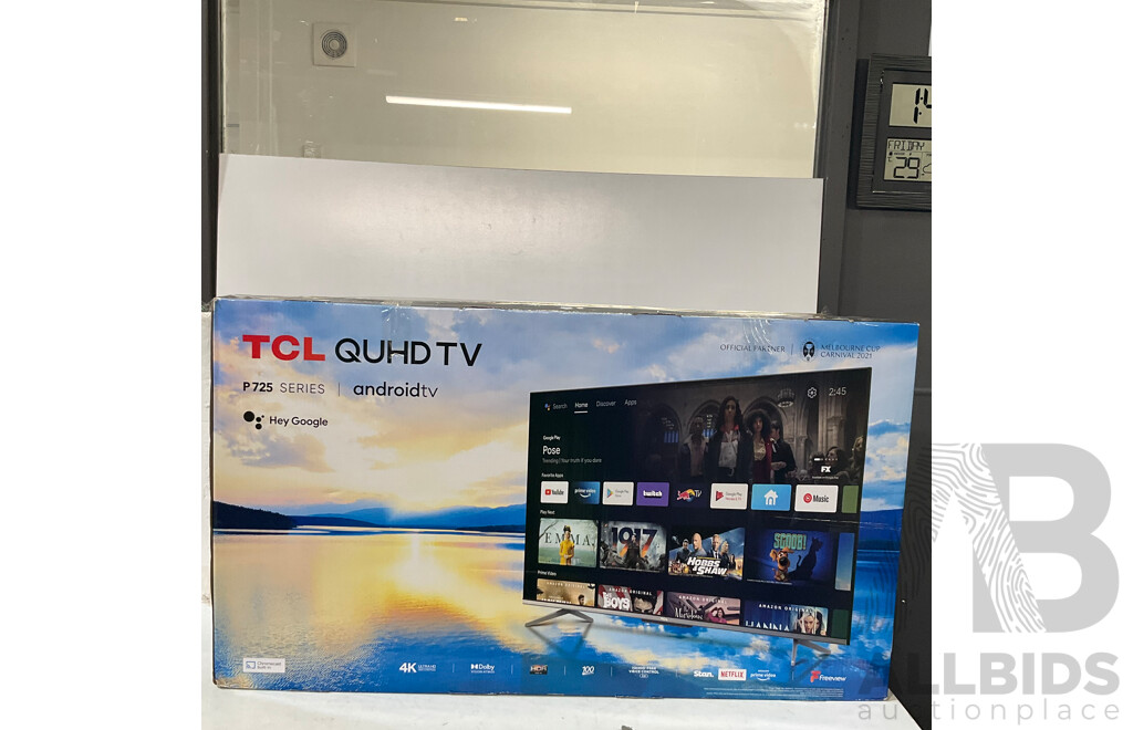 TCL (43P725) 43 Inch 4K QUHD Smart - Lot 1432696 | ALLBIDS