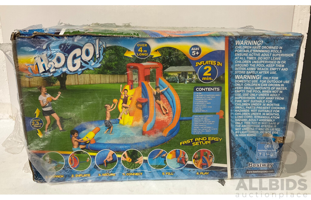 H20 GO Splash Mega Water Park INTEX - Lot 1433341 | ALLBIDS